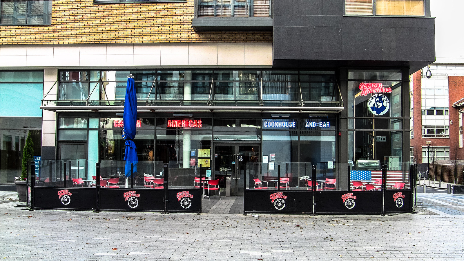 Captain Americas menu prices in Ireland (March 2024)